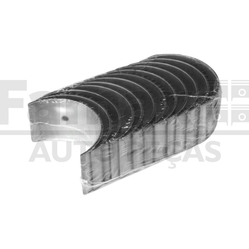 Famax Auto Peças | Bronzina de Mancal Om 352 e 352A (Flange Std)